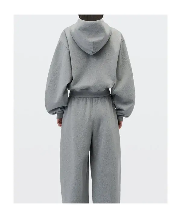 Alexander Wang Printed Cropped Hoodie