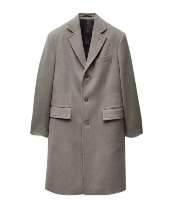 Versace Single-breasted Long Coat