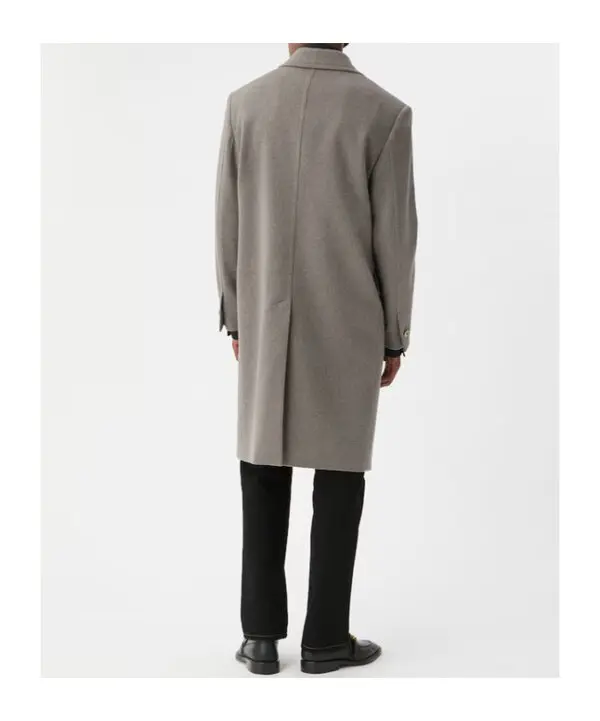 Versace Single-breasted Long Coat