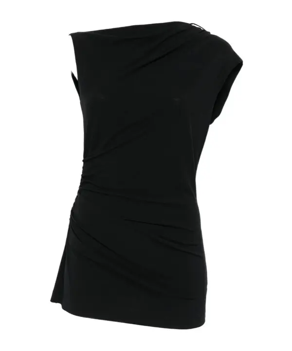 Brunello Cucinelli Monile Detailed Draped Top