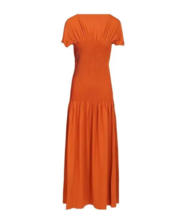 TOTEME Knife-pleated Maxi Dress