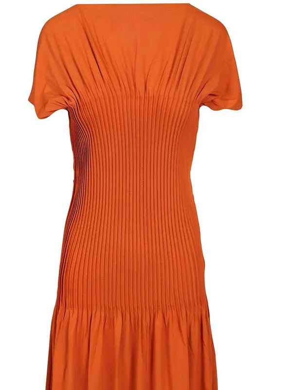 TOTEME Knife-pleated Maxi Dress