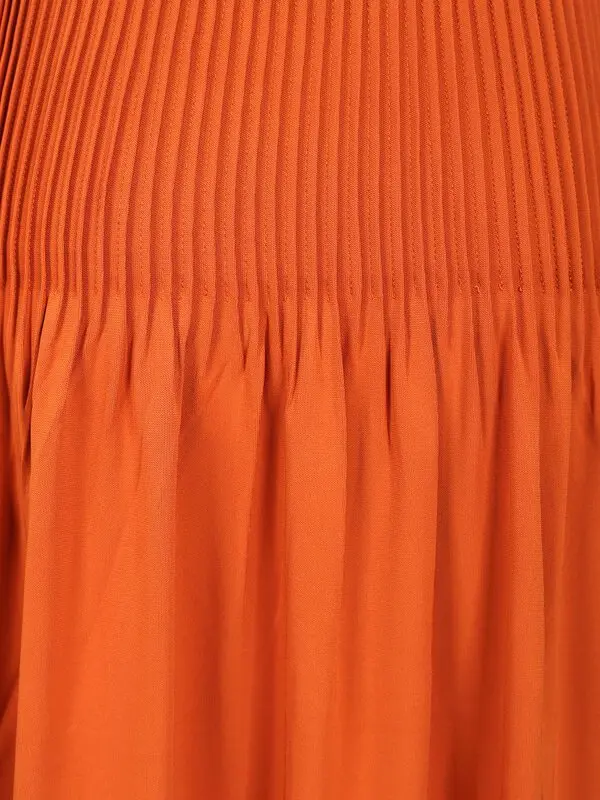 TOTEME Knife-pleated Maxi Dress