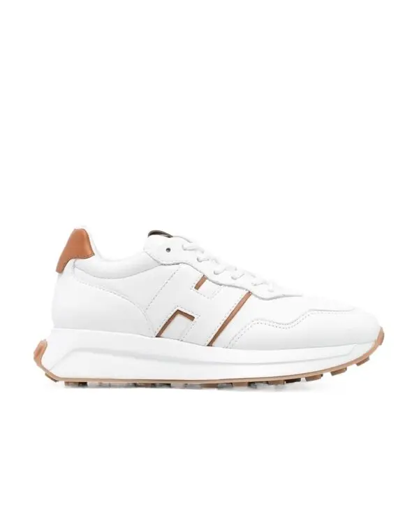 Hogan Logo Patch Low-top Sneakers