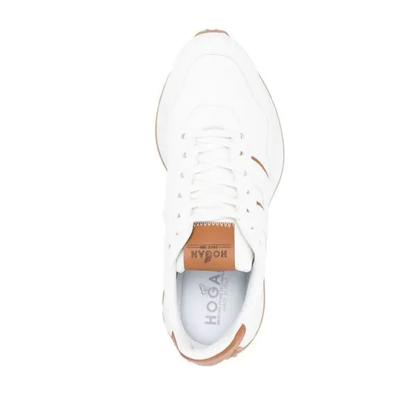 Hogan Logo Patch Low-top Sneakers