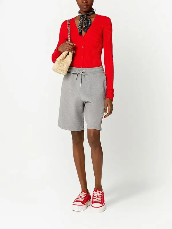 AMI Paris Embroidered Logo Shorts
