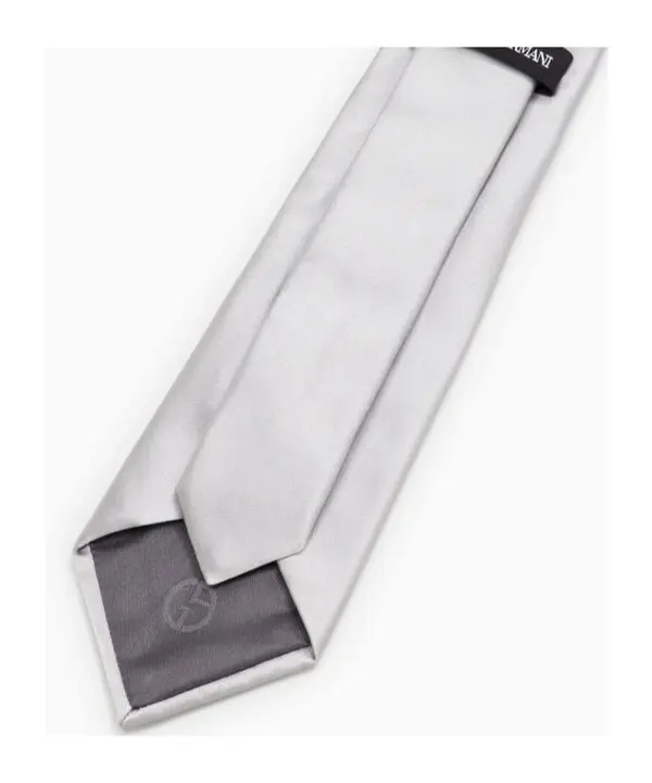 Giorgio Armani Satin Pointed Tip Tie
