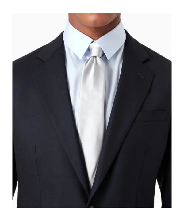 Giorgio Armani Satin Pointed Tip Tie