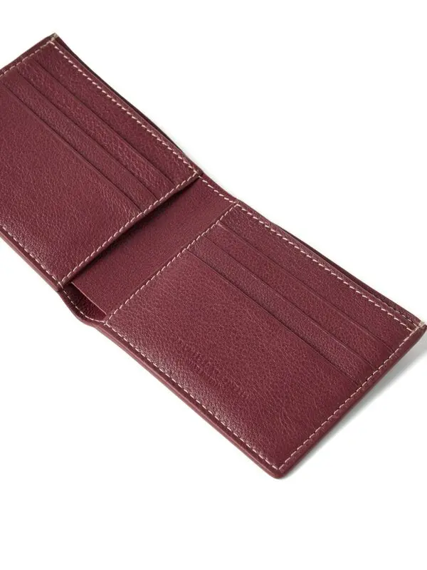 Brunello Cucinelli Logo Detailed Bi-fold Card Holder
