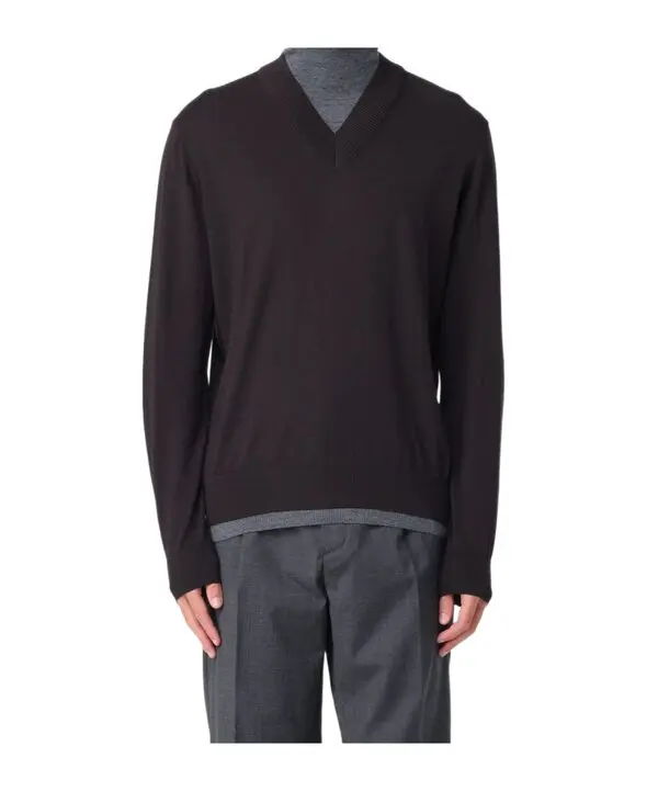 PAOLO PECORA V-neck Wool Sweater
