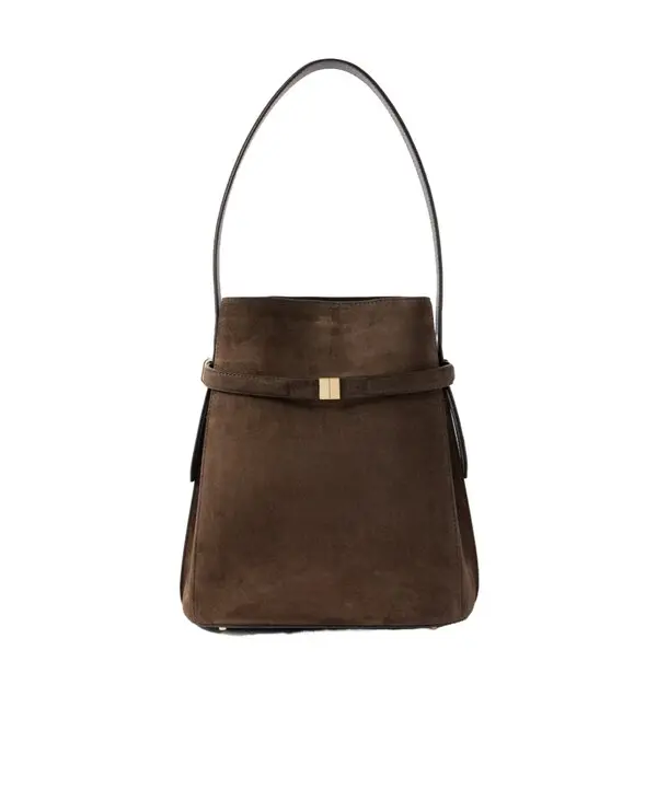 TOTEME Drawstring Shoulder Bag - Green