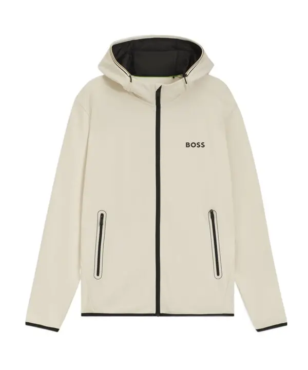 Hugo Boss Zip-front Hooded Jacket