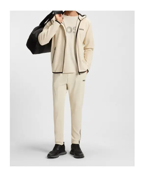 Hugo Boss Zip-front Hooded Jacket