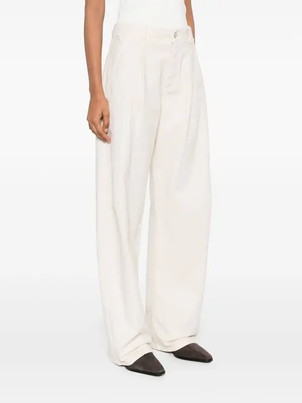 Brunello Cucinelli Pleated Wide-leg Trousers