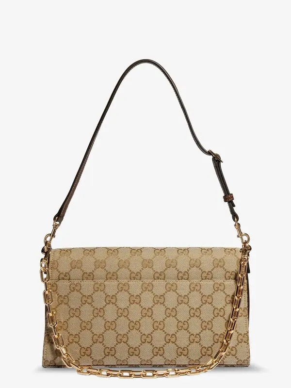 Gucci Ristretto Gg Fabric Shoulder Bag