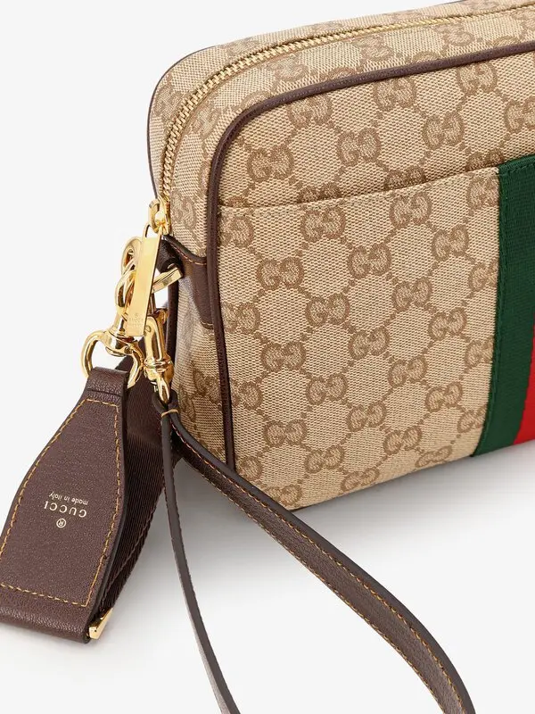 Gucci Small Crossbody Bag With Web Detail