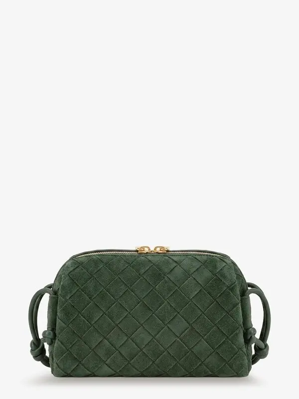Bottega Veneta Concert Pochette Suede Crossbody Bag - Multicolor