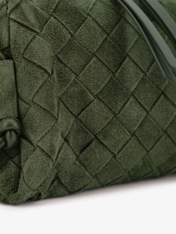 Bottega Veneta Concert Pochette Suede Crossbody Bag - Multicolor