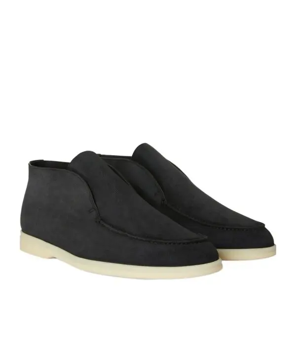 Loro Piana Open Walk Ankle Boots - Black