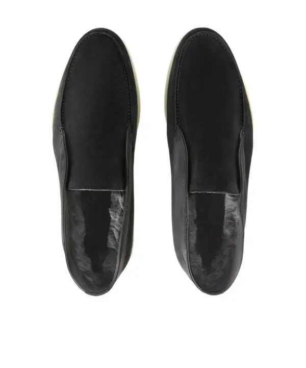 Loro Piana Open Walk Ankle Boots - Black