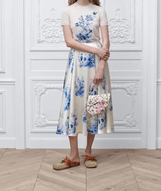 Dior Small Saddle Bag With Strap