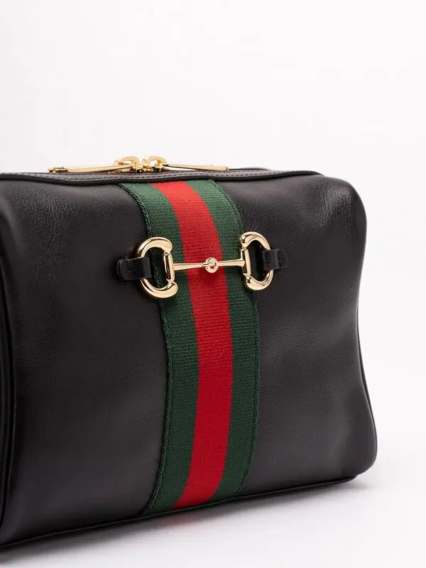 Gucci Horsebit Web Crossbody Bag