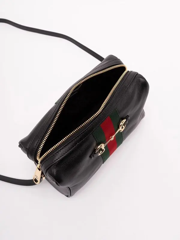 Gucci Horsebit Web Crossbody Bag
