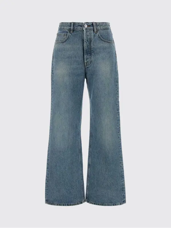 Miu Miu High Rise Wide Leg Jeans - Blue