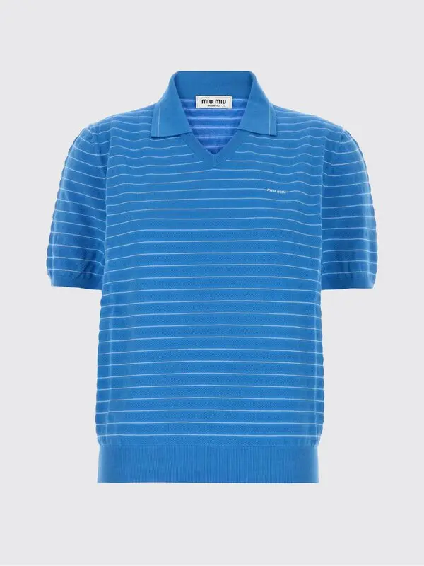 Miu Miu Polo Shirt Gnawed