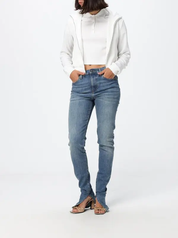 Gucci Ribbed Cropped Polo Shirt
