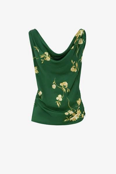 LEO LIN Zuri Cowl Neck Top