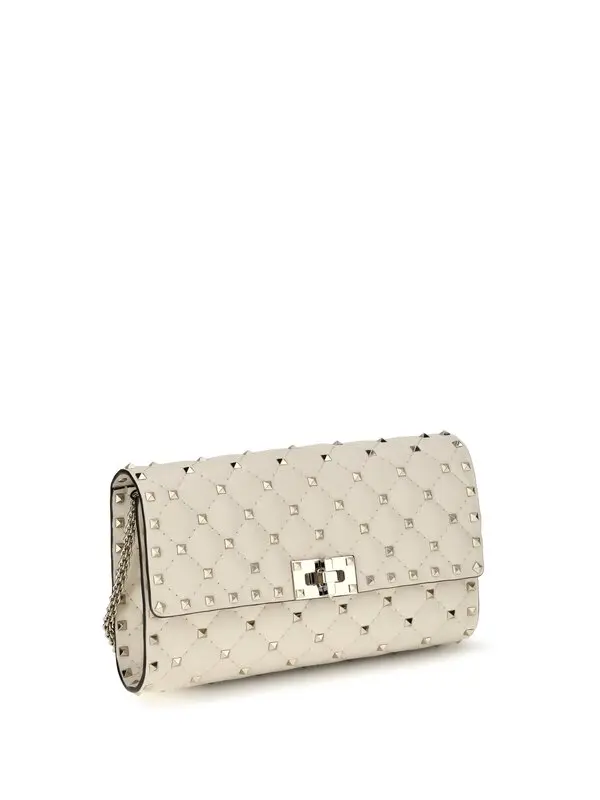 Valentino Garavani Rockstud Spike Quilted Nappa Shoulder Bag - Multicolor