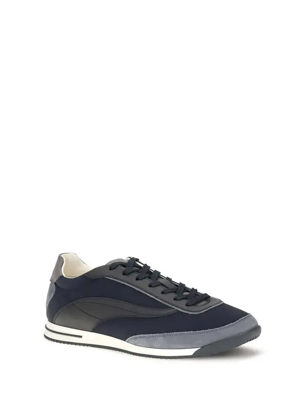 Brunello Cucinelli Lace-up Suede Sneakers