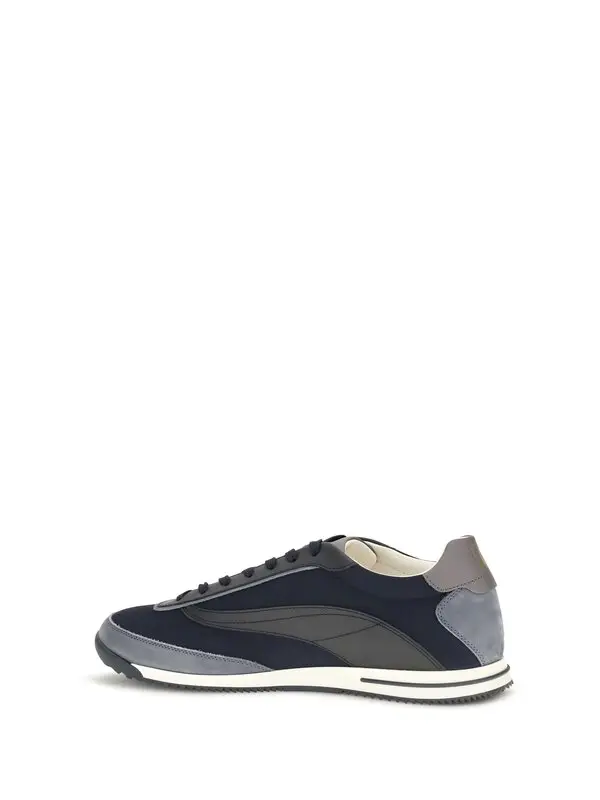 Brunello Cucinelli Lace-up Suede Sneakers