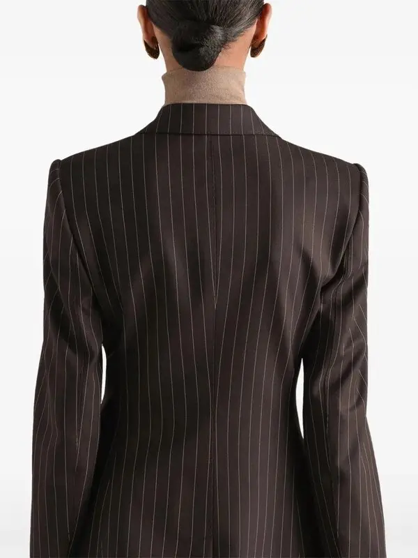 Dolce & Gabbana Double-breasted Pinstripe Turlingon Blazer
