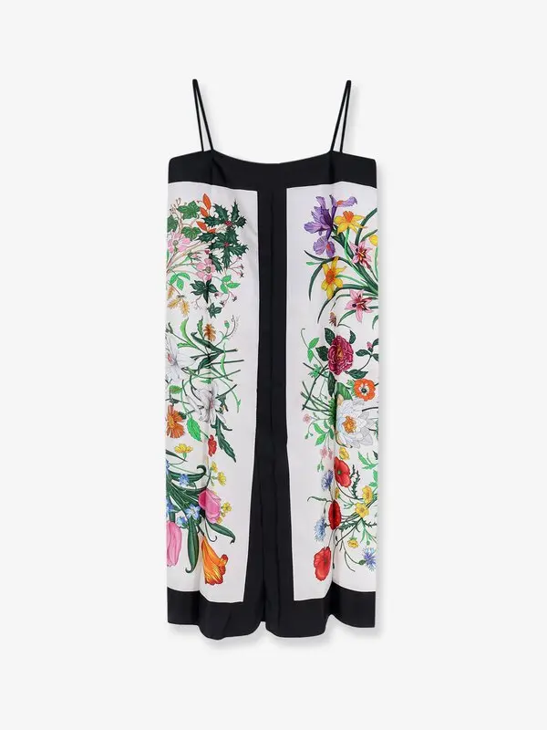 Gucci Primavera Dress With Flora Print