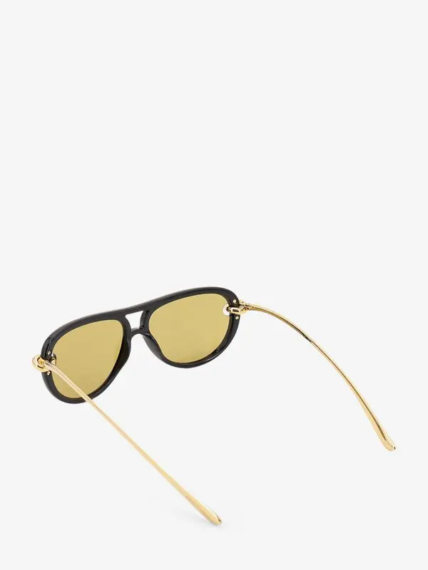 Bottega Veneta Aviator Knot Acetate Sunglasses