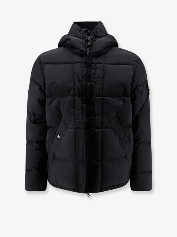 Stone Island Nylon Metal Down Jacket - Black