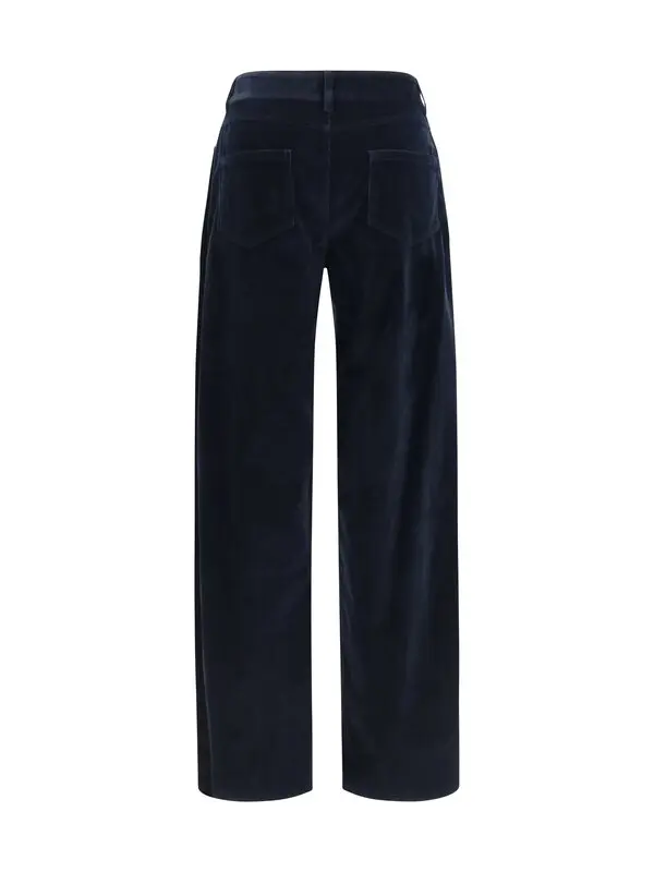 Max Mara Corduroy Velvet Palazzo Pants
