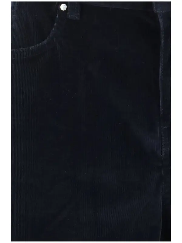 Max Mara Corduroy Velvet Palazzo Pants