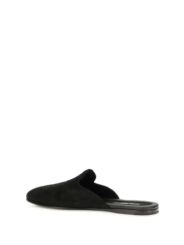 Dolce & Gabbana Calfskin Leather Mules