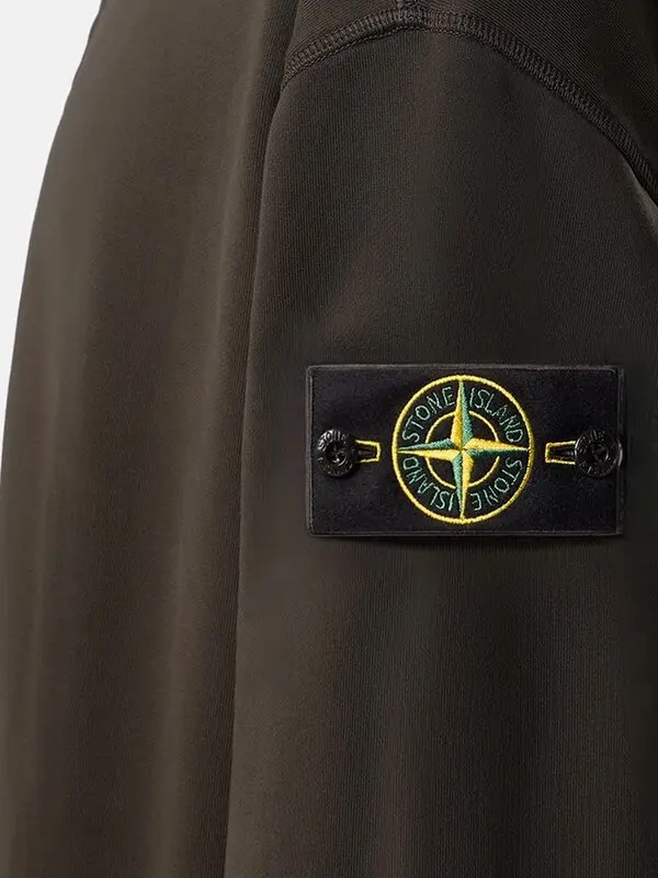 Stone Island Oversized Organic Cotton Hoodie