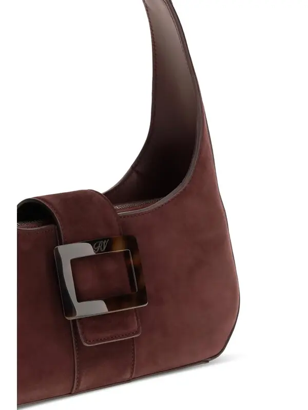 ROGER VIVIER Mini Belle Vivier Turtle Hobo Shoulder Bag
