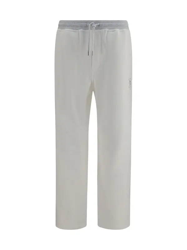Brunello Cucinelli Cotton Pants With Drawstring Waistband