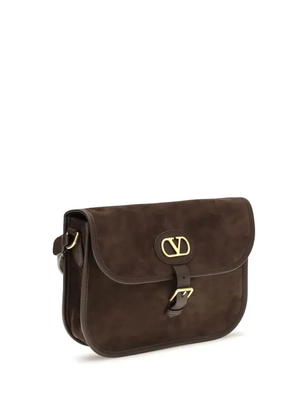 Valentino Garavani Antibes Suede Shoulder Bag