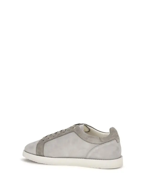 Brunello Cucinelli Suede Lace-up Sneakers