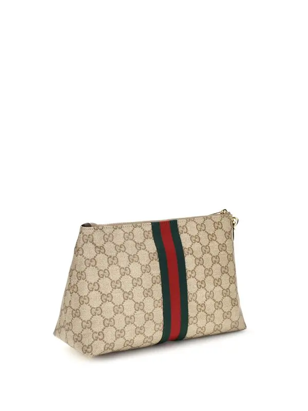 Gucci Small Gg Web Pouch