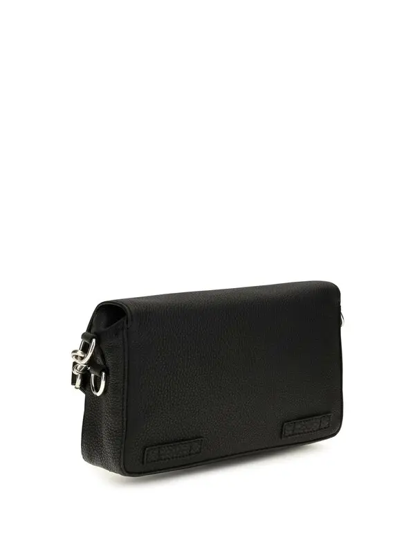 Fendi Flow Romano Leather Crossbody Bag