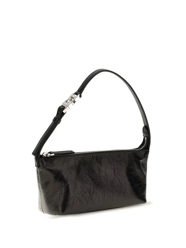 Fendi Small Vanity Leather Pouch - Black