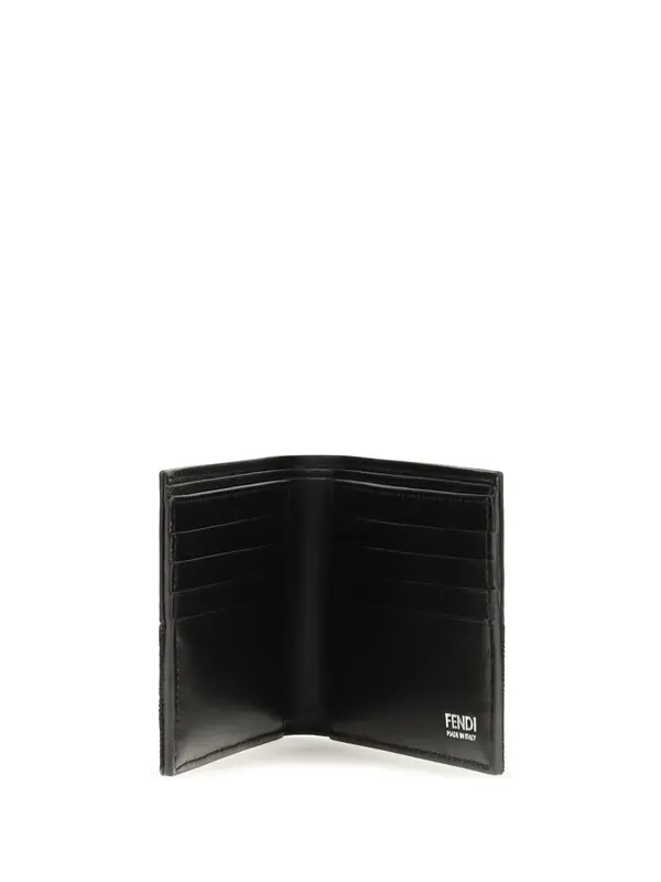 Fendi Ff Jacquard Bifold Wallet